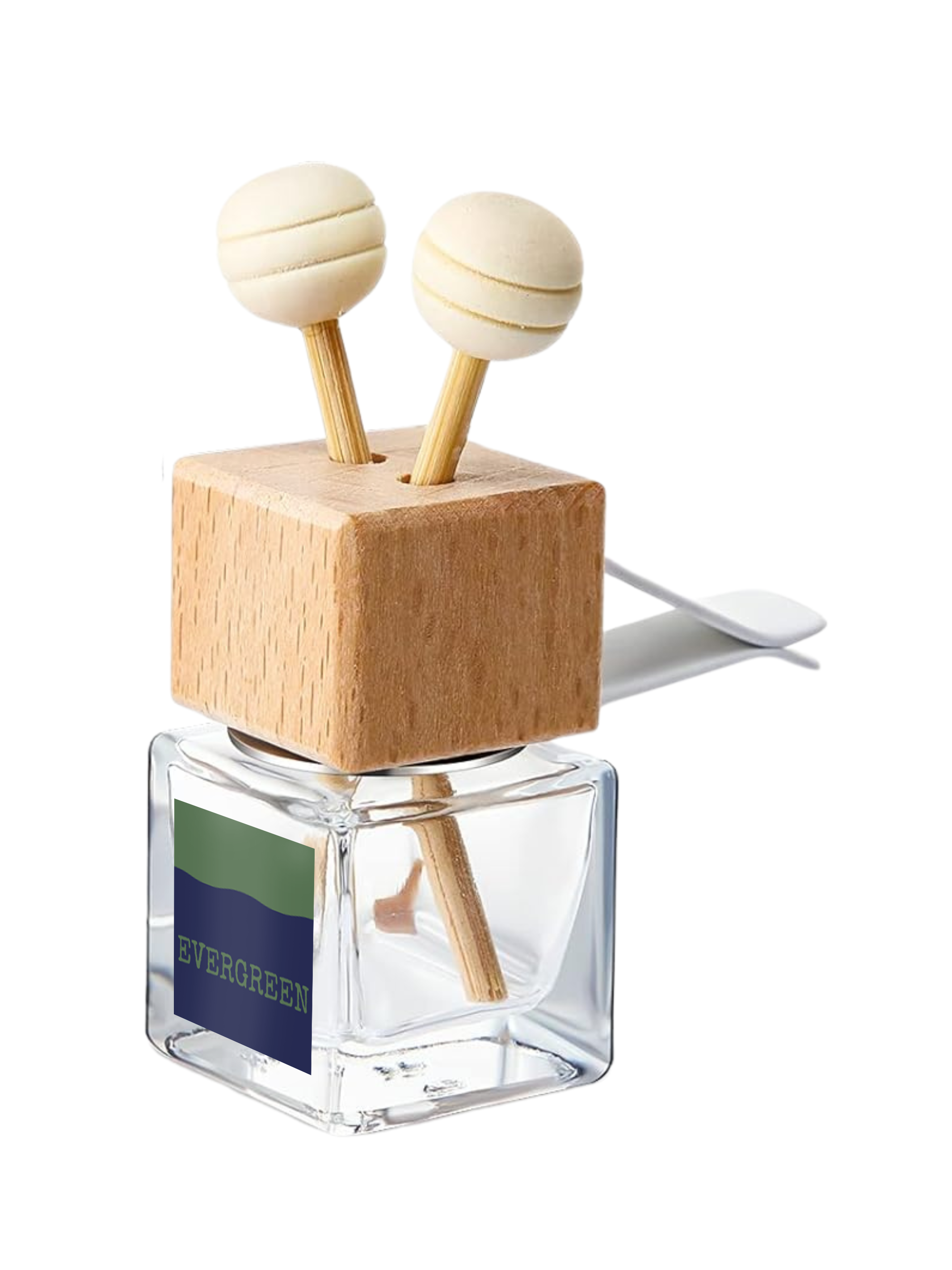 EVERGREEN Car Diffuser - | Fair Winds Candle Company